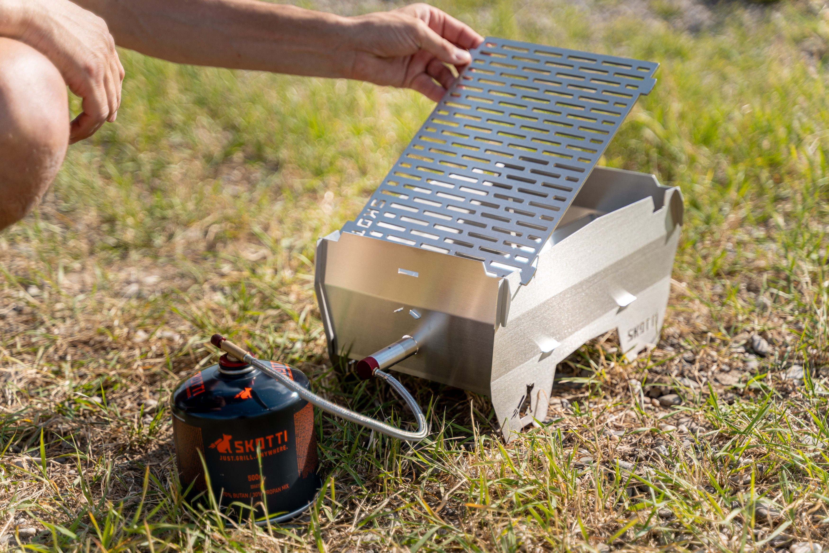 Skotti Portable Gas Grill BBQ